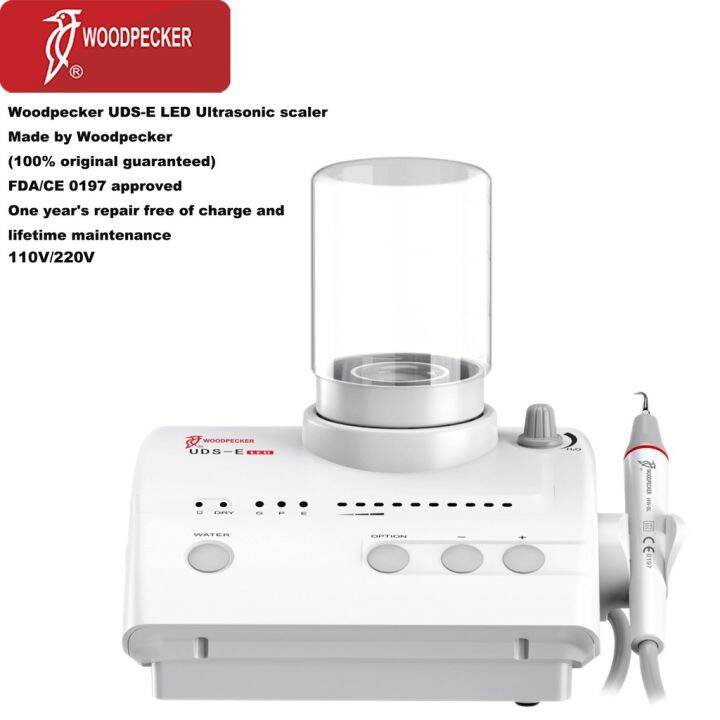 Woodpecker Dental Ultrasonic Piezo Scaler Uds E Led Handpiece Hw 5l Fda