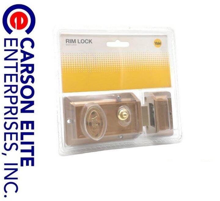YALE Rim Lock Night Latch Door Lock V78 GL | Lazada PH