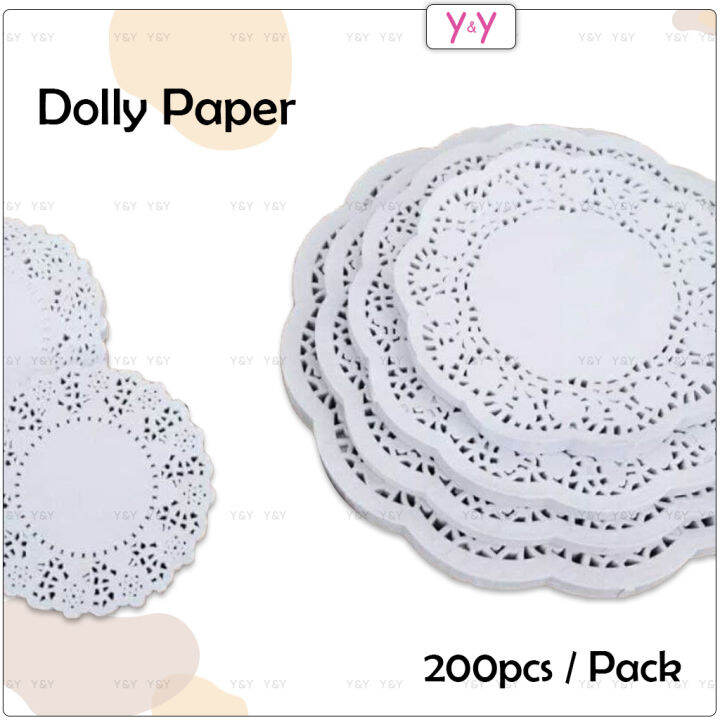 200pcs Dolly Paper / Doyleys Paper / Doily Paper / Kertas Dolly ...
