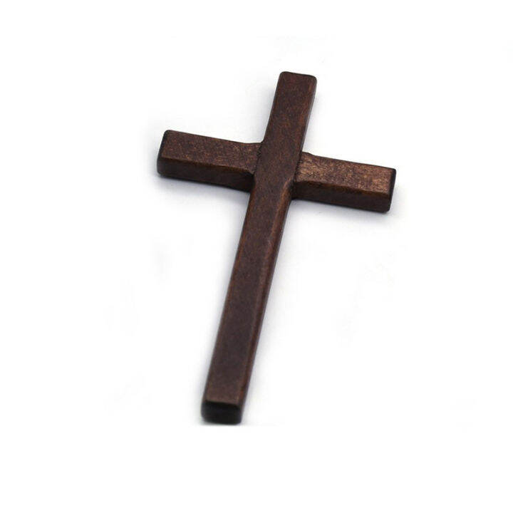 Graceful Christian Wooden Cross 12cm(4.7in) Hanging Wall Large Long ...
