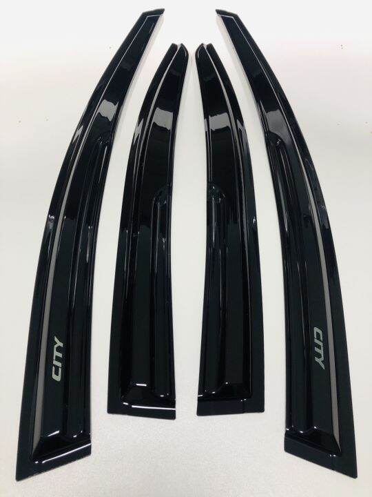 Honda City 2014 2015 2016 2017 2018 2019 2020 Mugen Rain Visor Sun Deflector Gutter IM | Lazada PH