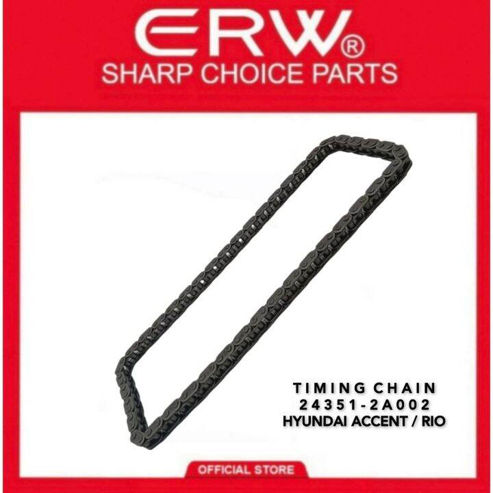 TIMING CHAIN Replacement part no. ( 24351-2A001 ) HYUNDAI ACCENT/KIA ...