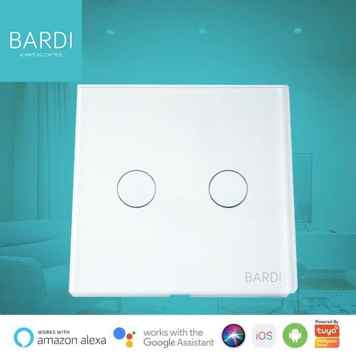 Saklar Wireless 2 Tombol Bardi Saklar Smart Home Switch on off Wifi ...