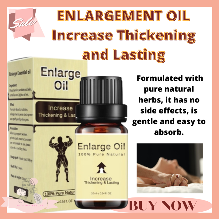 100% EFFECTIVE AND NATURAL ENLARGE OIL INCREASE THICKENING AND LASTING | Lazada PH