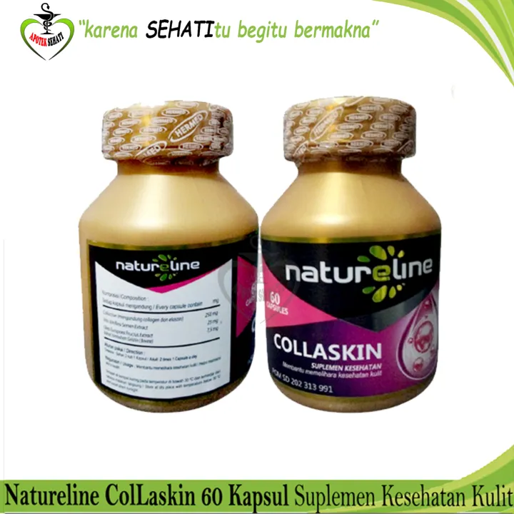 Natureline Collaskin Membantu Memelihara Kesehatan Kulit 60 Kapsul ...
