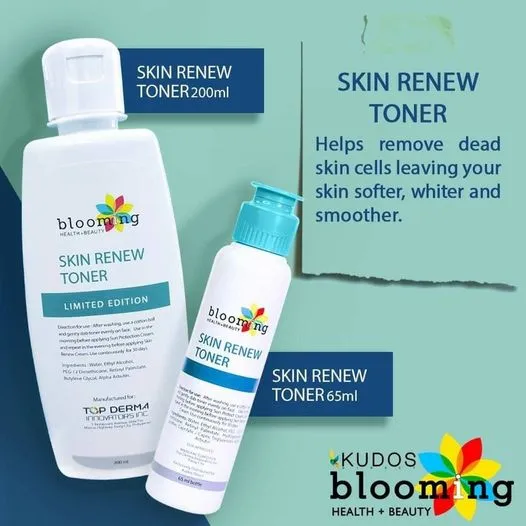 Original Blooming Skin Renew Toner Available in 65ml and 200ml SGL ...