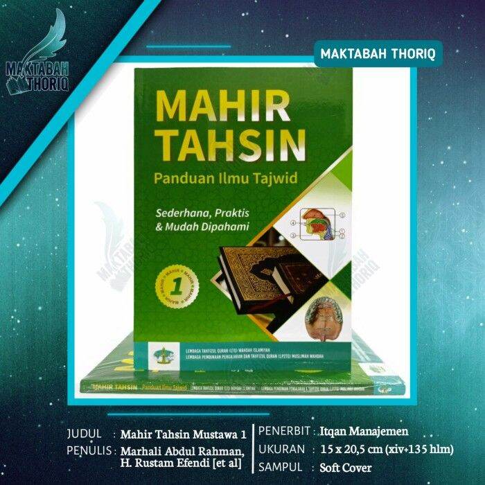 Buku Mahir Tahsin 1 Panduan Ilmu Tajwid - Jilid 1 | Lazada Indonesia
