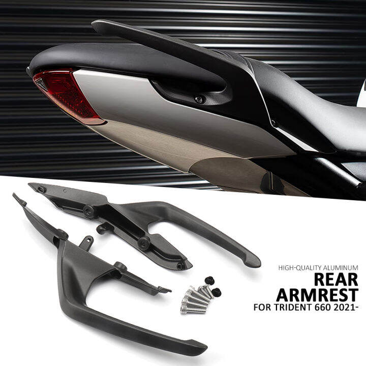 Motorcycle Aluminum Rear Grab Bars Seat Pillion Passenger Handle ...