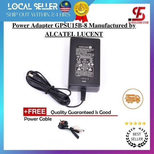 ALCATEL LUCENT 48V DC POWER SUPPLY GPSU15B-8 ADAPTER ORIGINAL | Lazada
