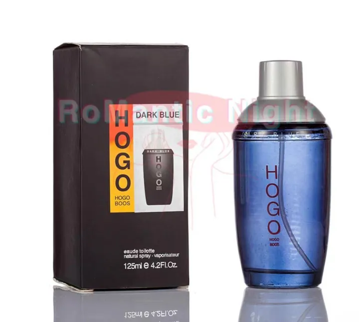 RoMantic Night.125ML HOGO BOOS DARK BLUE FOR MEN PERFUME Permanent | Lazada PH