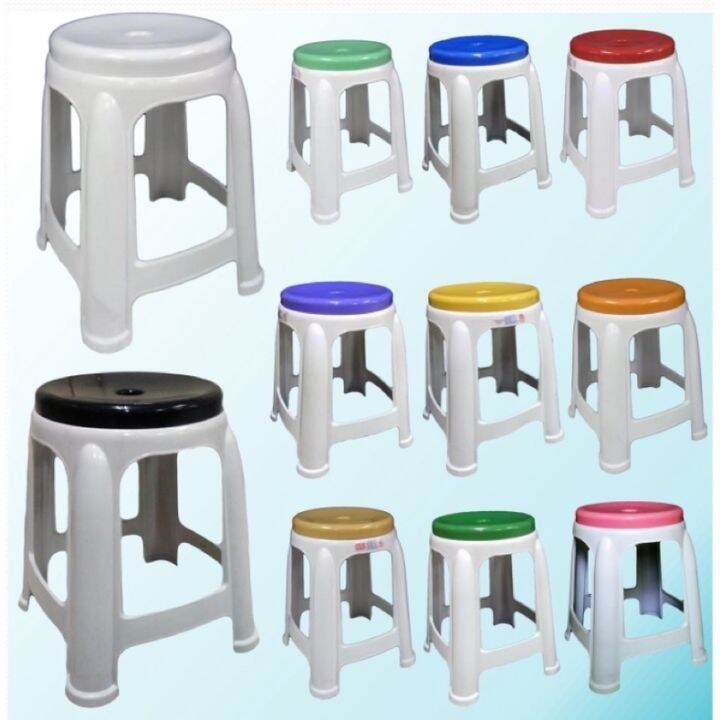 Round Plastic Stool Chair | Lazada PH