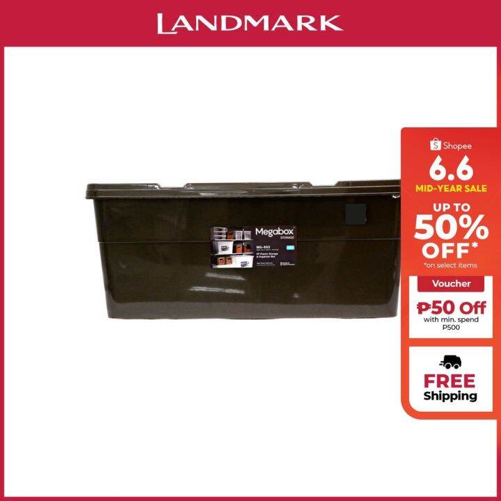 Megabox Mega Storage Box 58L♪ | Lazada PH
