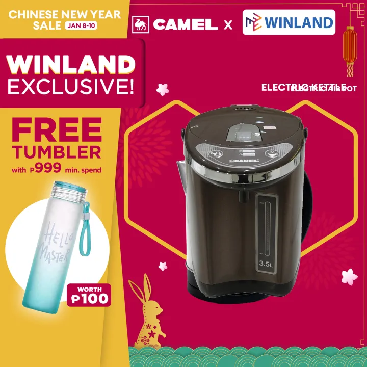 CAMEL by Winland 3.5L Stainless Steel Inner Pot / Electric Airpot POE ...