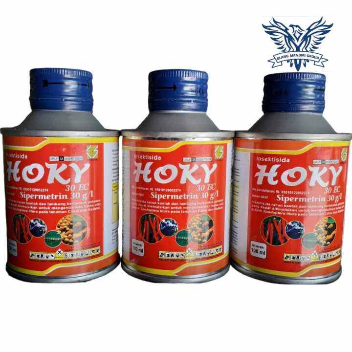 Insektisida Hoky 30EC 100ml Bahan Aktif Sipermetrin 30g/l sidametrin PT ...