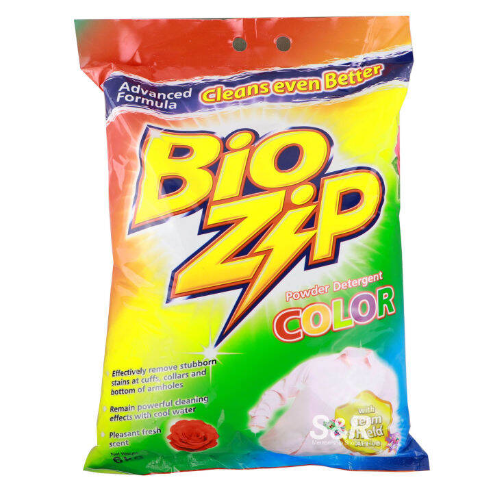 Bio-Zip Detergent Powder Color 6kg | Lazada PH