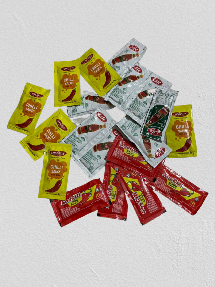 Chili Sauce Sachet Assorted Brand Life Mcdonalds Mcd Mekdi KFC Ikea ...