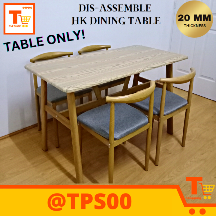 DISASSEMBLE TABLE/H-TABLE, DINING TABLE, MULTI-PURPOSE DESK (60x120 ...