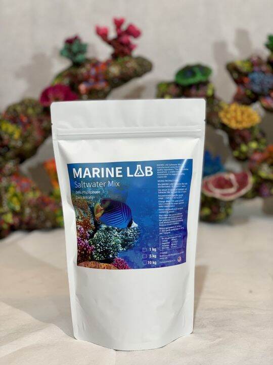 Marine Lab Saltwater Mix USA 1 Kg Perfect for Fish-Only Tanks | Lazada PH