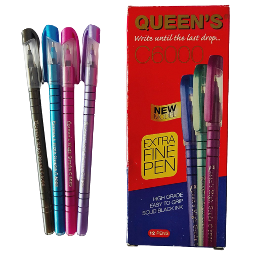 PULPEN FASTER HITAM QUEEN C6000 | Lazada Indonesia