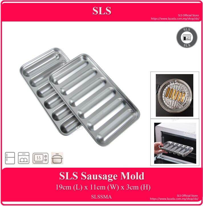 SLS 304 Grade Stainless Steel Sausage Mold Sausage Maker Kitchen Mold ...