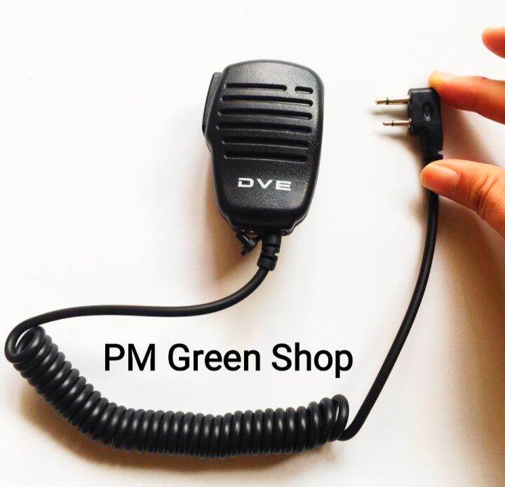 Extra Mic PTT Microphone ht Alinco Icom Mikrofon Speaker Ekstramic dve ...