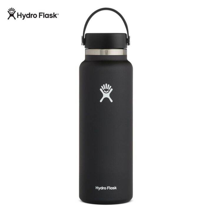 Hydro Flask 40 oz Black 2.0 Wide Mouth | Lazada PH