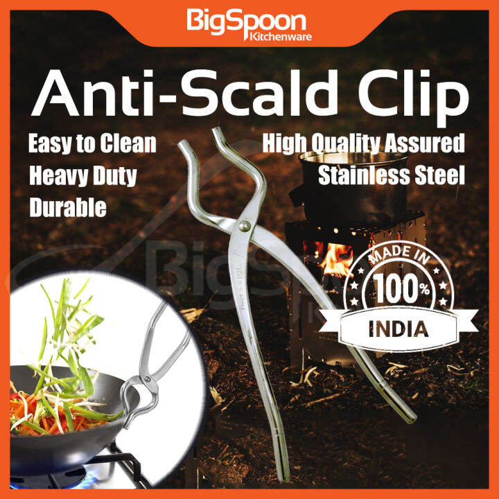 Stainless Steel Bowl Clipper Anti Scald Clip Pakkad Dish Gripper Pot ...