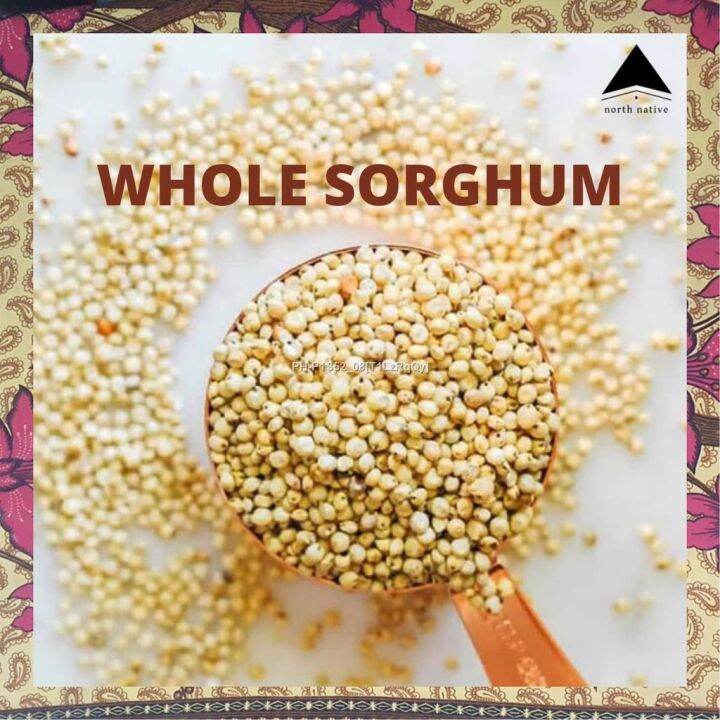 Sproutable Whole Sorghum Grains 1kg High Fiber Vegan Grain Kosher and ...