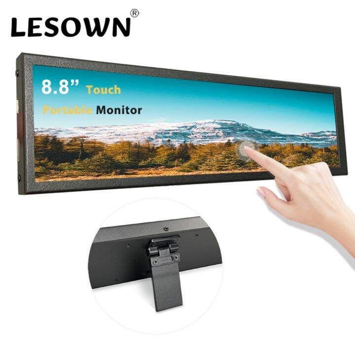 8.8Inch 7.9Inch Wide Lcd Screen Monitor With Stand Small Strip Hdmi Gpu ...