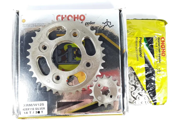 Choho Sprocket Set 14T / 38T XRM / Wave 125 | Lazada PH