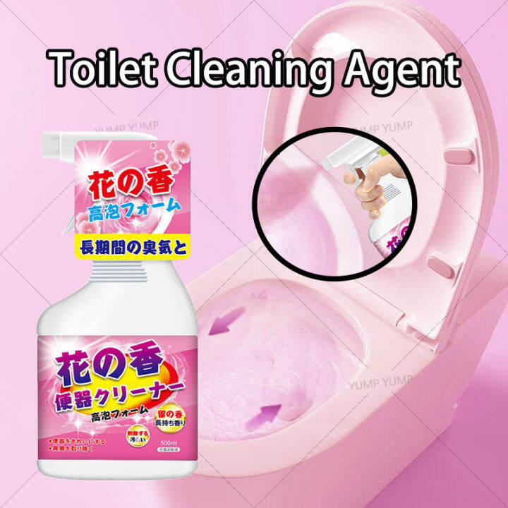 500ml Aromactic Toilet Cleaning Agent Multifunctional Toilet Floor Tile ...