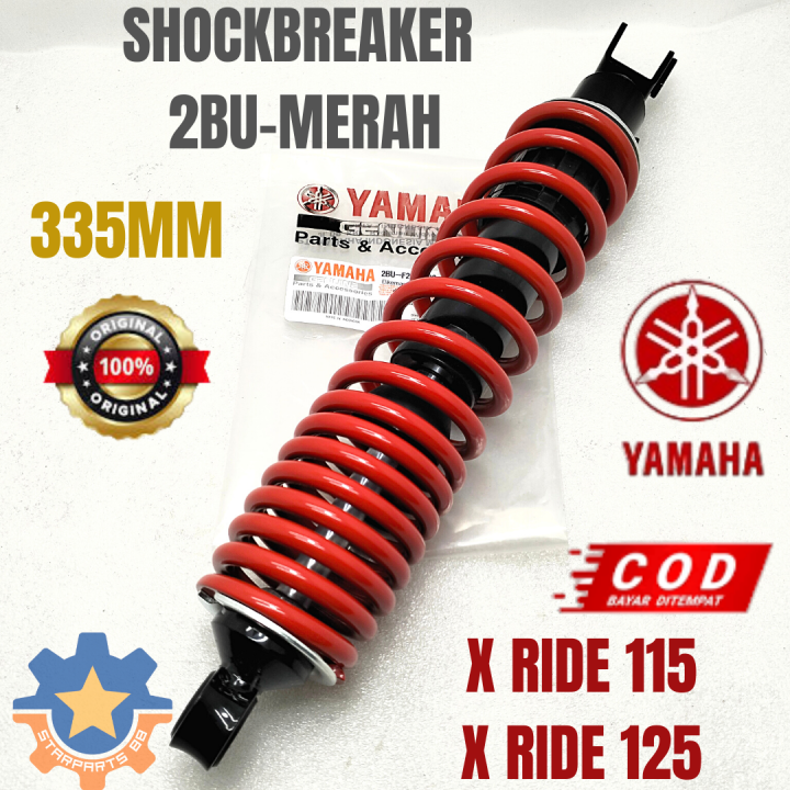SHOCKBREAKER 2BU-M MOTOR YAMAHA X RIDE 115/125 KUALITAS ORISINIL YGP SHOK BELAKANG SOK BEKER ...