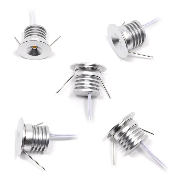 3W*6pcsset Mini 3W Dimmable LED Spot Lights Landscaping LED Downlight ...