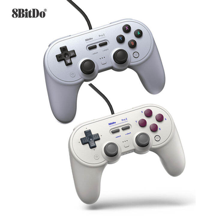Original 8BitDo Pro 2 USB Wired Controller with Joystick Mechanical Gamepad for Nintendo Switch ...
