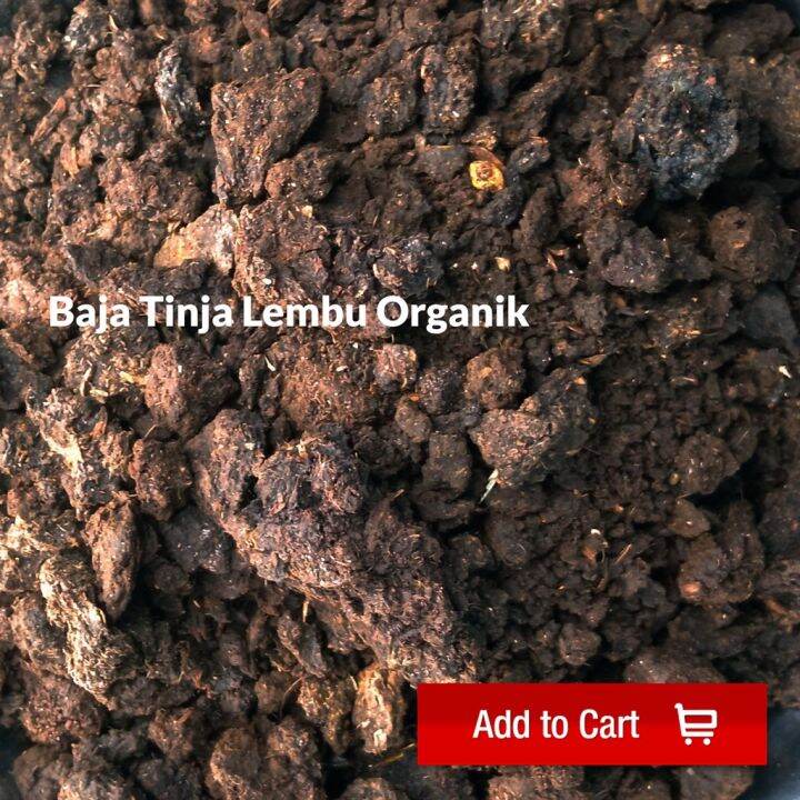 10kg Baja Tahi Lembu Baja Organik Cow Dung Manure Organic Fertilizer ...