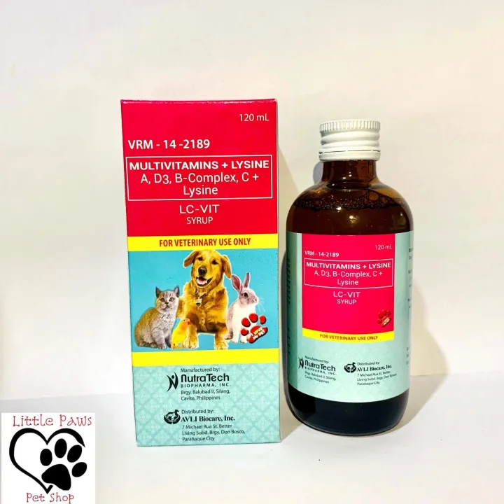 LC Vit Multivitamins for Pets 120ml | Lazada PH