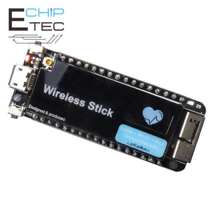 1ชิ้น Sx1276 Esp32 Lora Wifi ไร้สายโมดูลบอร์ดพัฒนา Lorawan 433 470mhz