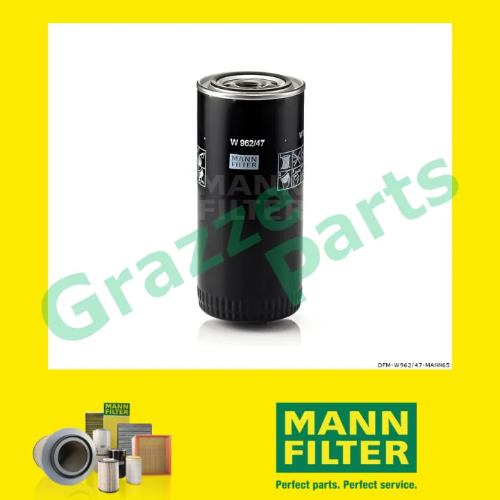 Original Mann Engine Oil Filter W962/47 W 962/47 Voegele Wirtgen Group MT Series 1000-1 01 MT ...