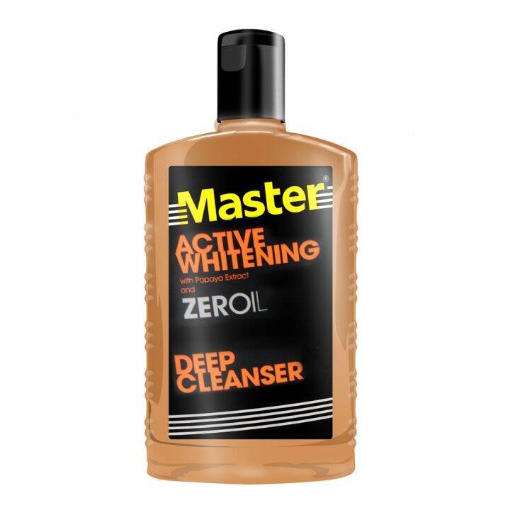 Master Deep Cleanser Active Whitening With Papaya Extract And Zeroil ...