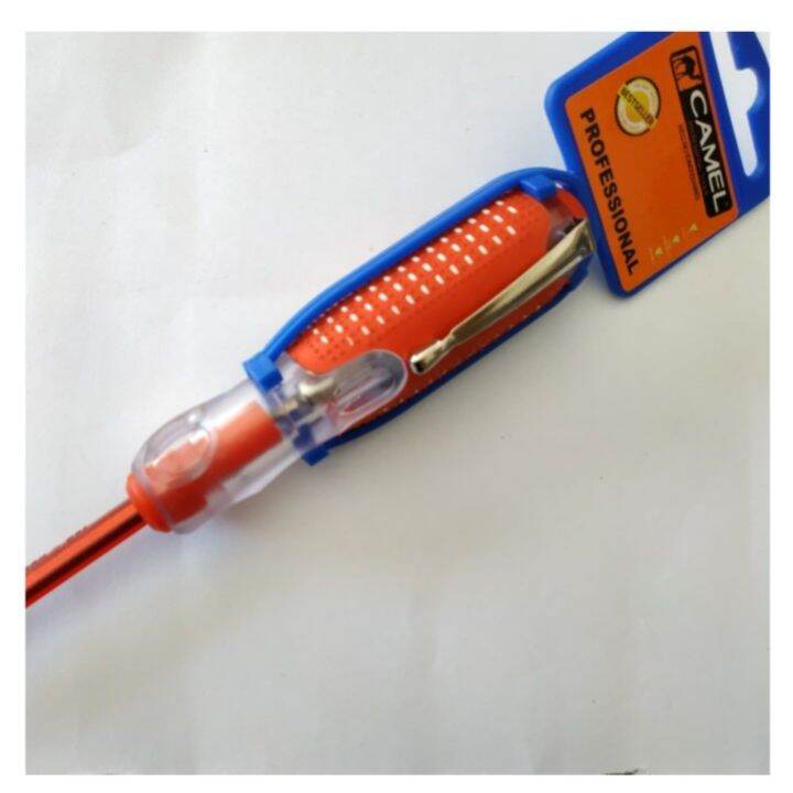 OBENG TEST PEN JUMBO CAMEL 2 WAY KEMBANG MIN BOLAK BALIK GAGANG KARET ...