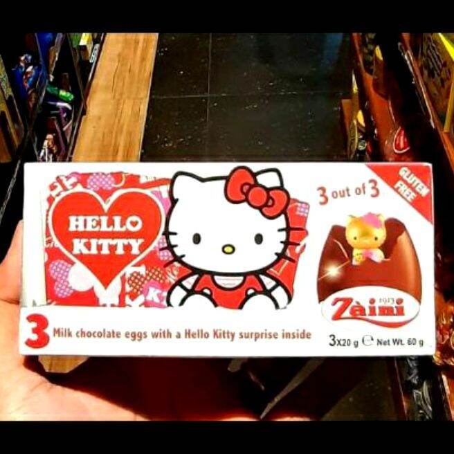 Hello Kitty Zaini Chocolate Eggs Surprise 60g | Lazada PH