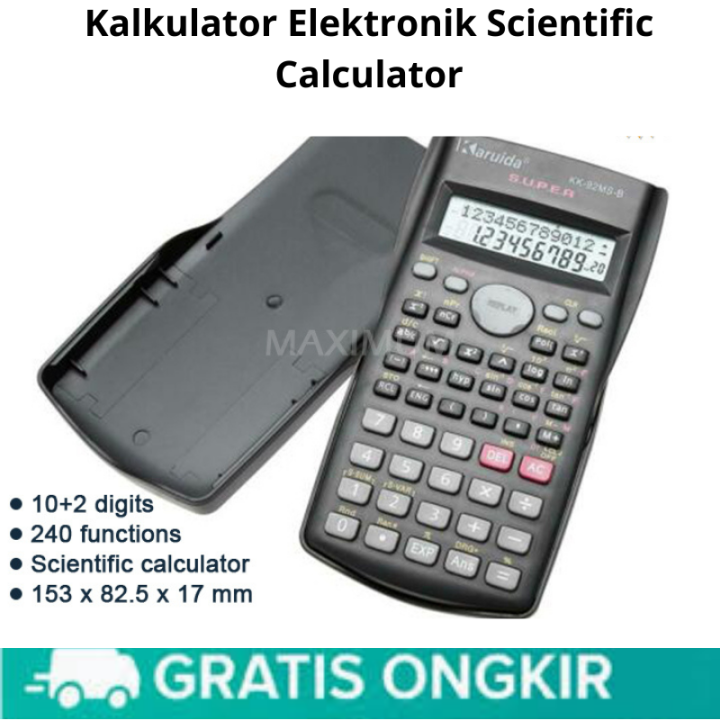 COD - Karuida Kalkulator Elektronik Scientific Calculator [TERMASUK ...