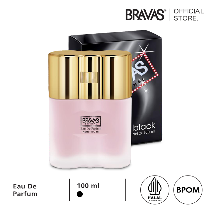 BRAVAS Parfum Pria ORIGINAL 100 ML Eau De Parfum HALAL Perfume Spray ...