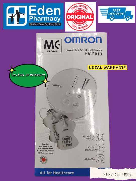 Omron Simulator Saraf Elektronik HV-F013 pulse massager | Lazada