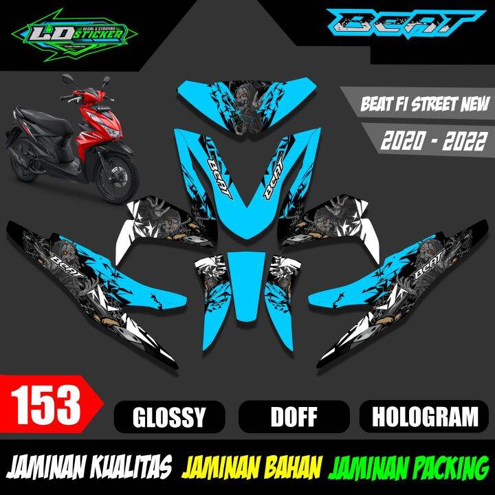 153 Decal sticker full body BEAT new fi 2020 Deluxe techno - dekal ...