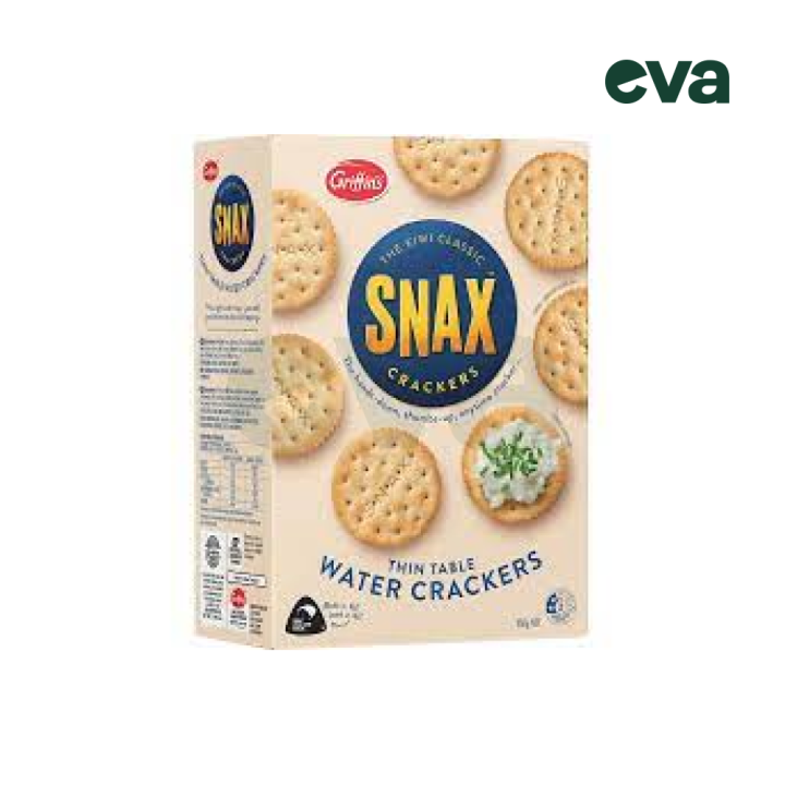 (NZ MADE) GRIFFINS SNAX THIN TABLE WATER CRACKERS 250G | Lazada