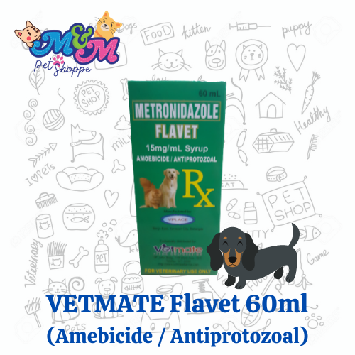 VetMate Flavet 60ml (Amebicide / Antiprotozoal) | Lazada PH