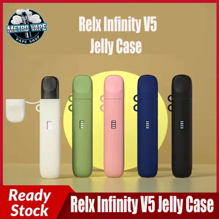 popular [New] Silicon Jelly Case W/ Lanyard free For RELX V5 Infinity ...
