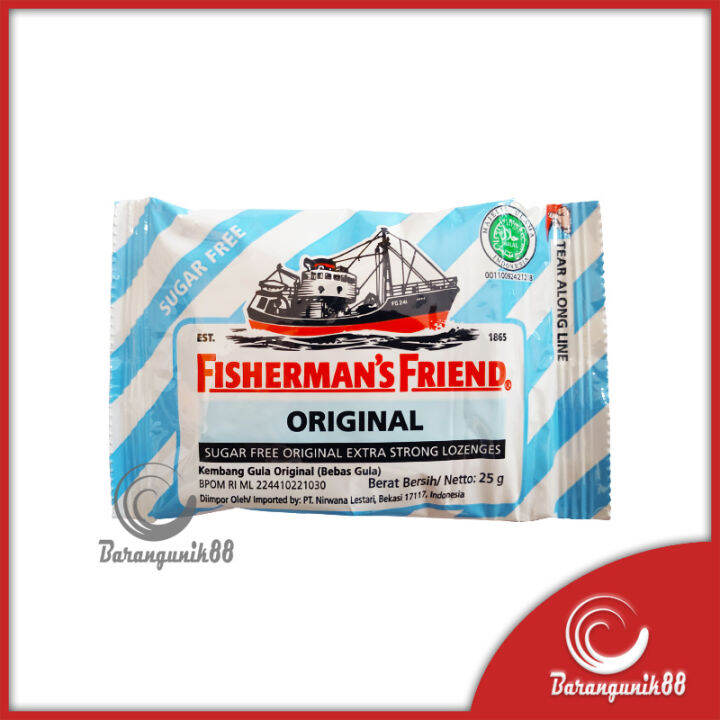 [Sugar Free Orignal] Permen Fisherman's Friend Original 25 gram ...