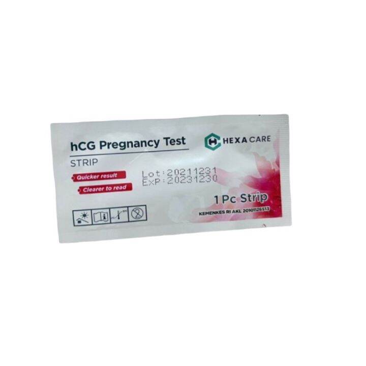 Tespek / Alat Uji Kehamilan / Test Pack hCG Hexacare - Ecer | Lazada ...